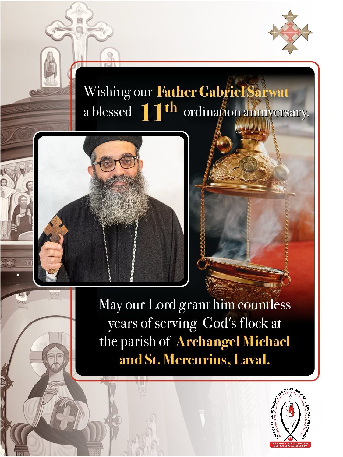 Celebrating the 11th Anniversary of Priesthood of the beloved Fr ...